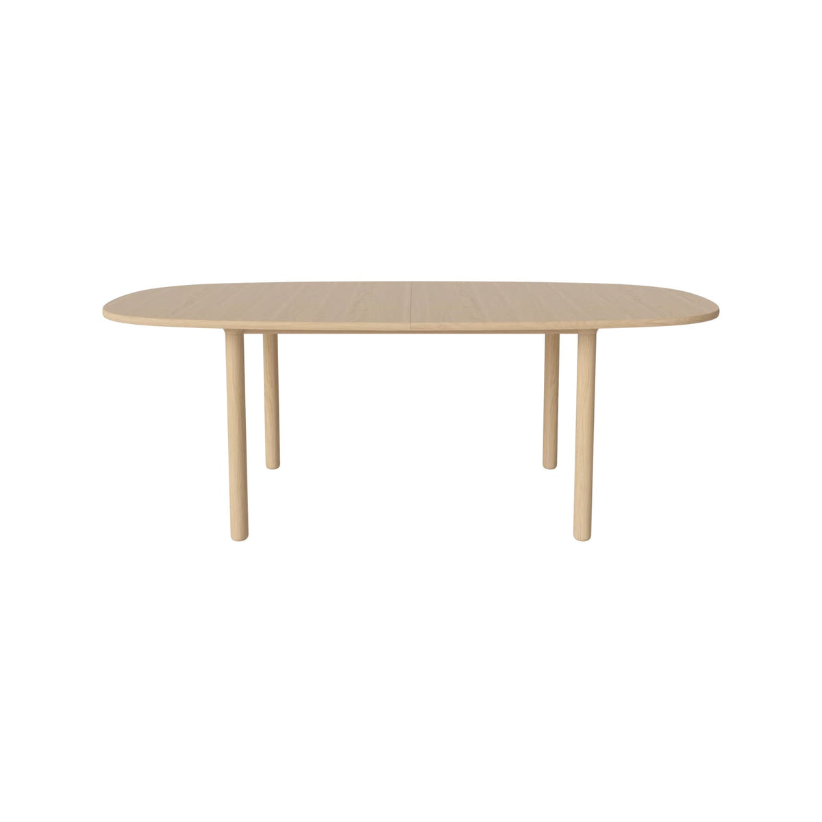Bolia, Large Dining Table - Yacht, White Oiled Pigmented Oak – Nad Yut