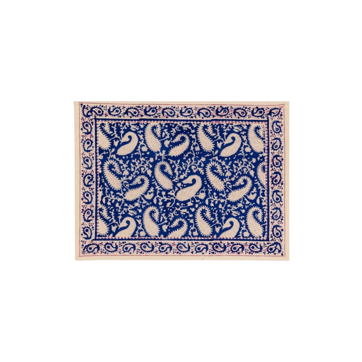 Jamini Design, Placemat - Blue Paisley – Nad Yut