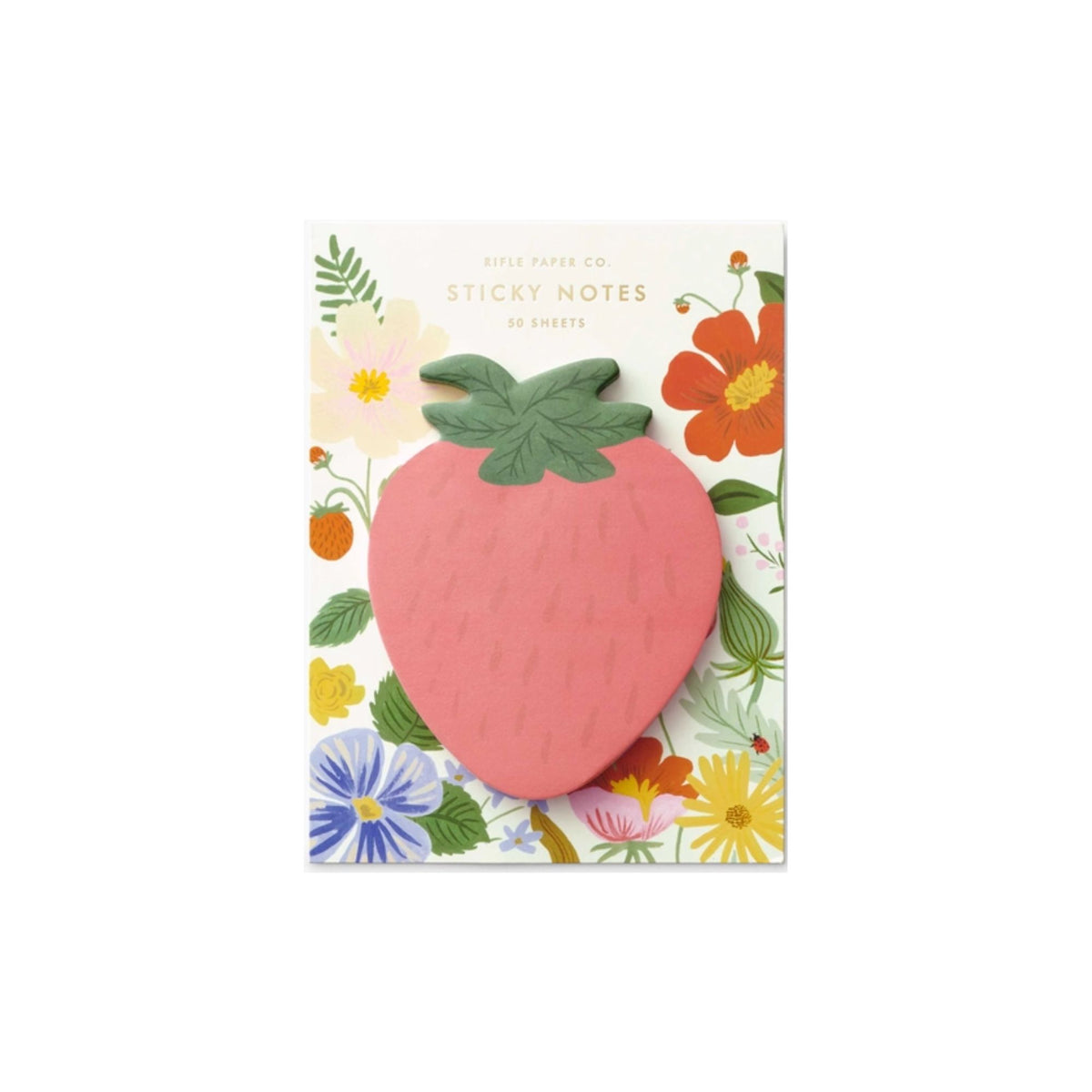 Rifle Paper Co, Sticky Notes - Strawberry – Nad Yut